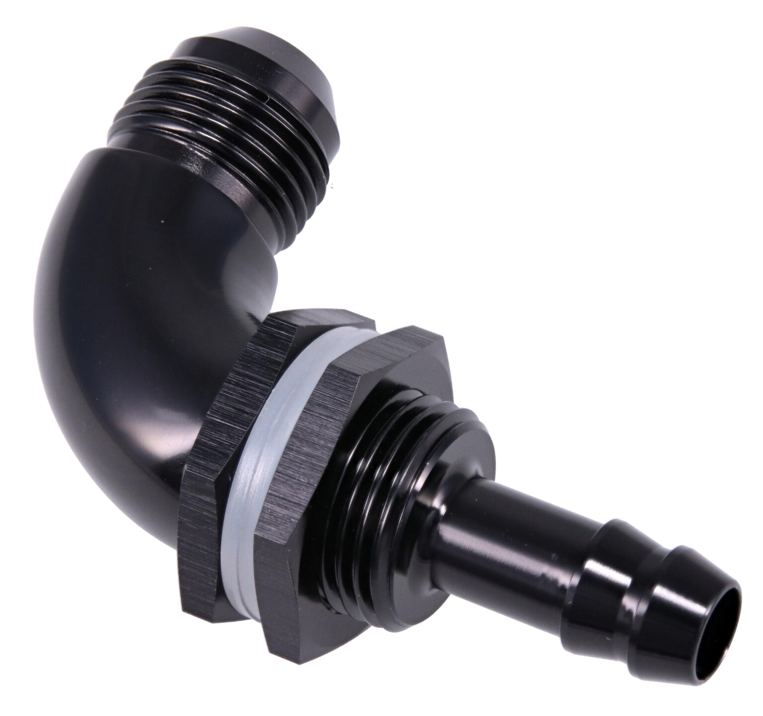 90DEG Flare to barb Bulkhead Kit - Raceworks